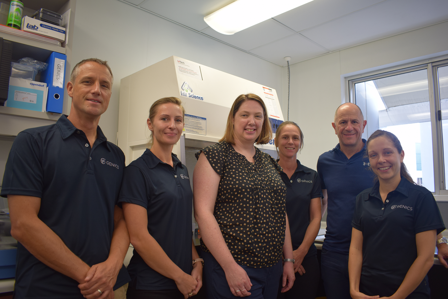 We're now working with Australian Pork Limited - Genics