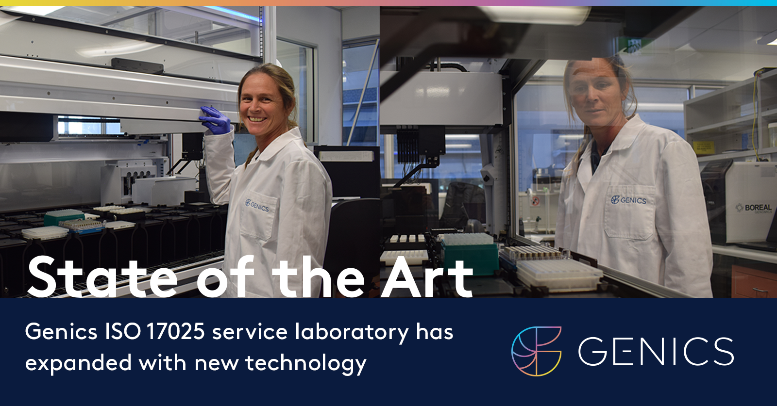 We're expanding our technical capabilities - Genics